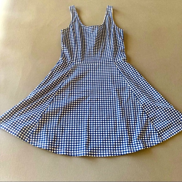 Divided | Dresses | Gingham Skater Dress | Poshmark